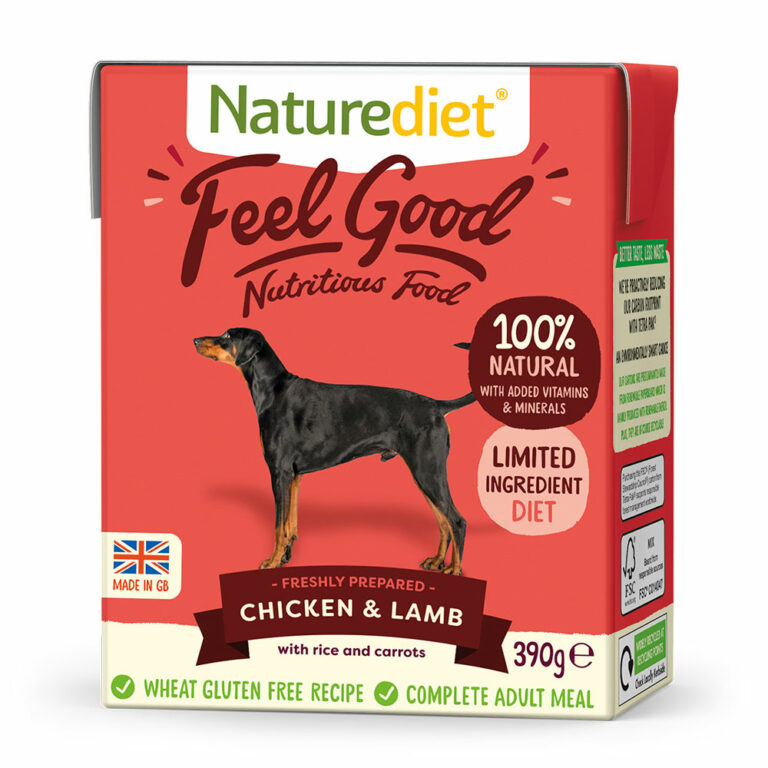 Feel Good Dog Food | Turkey & Chicken 390g | Naturediet