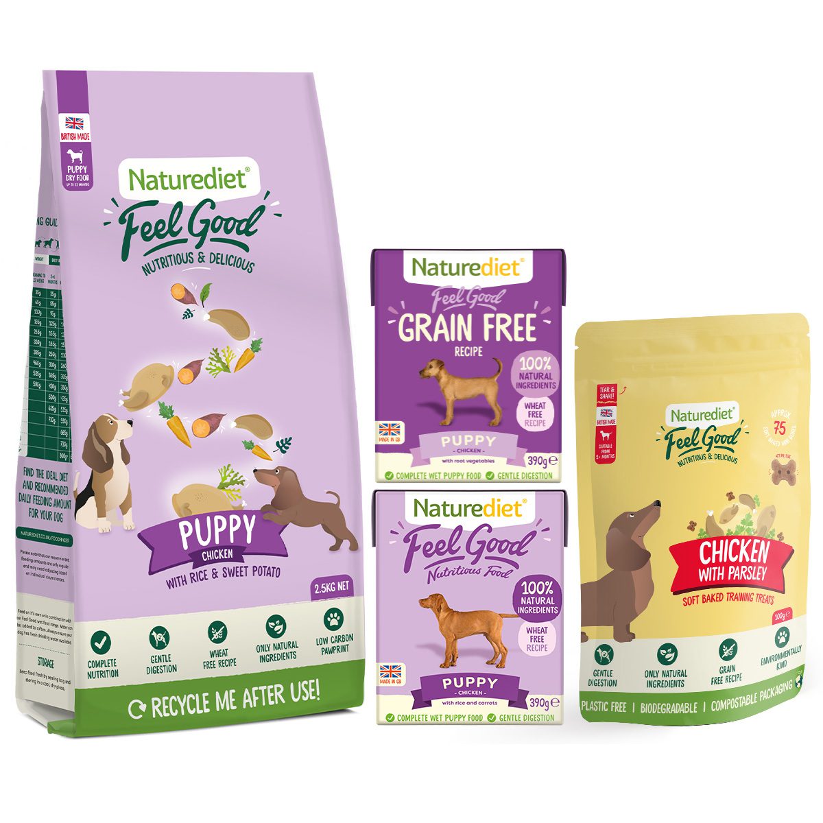 Naturediet | 100% Natural Dog Food